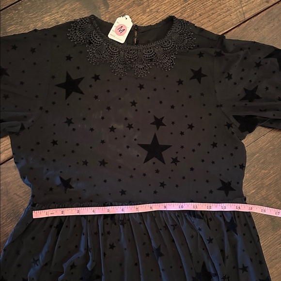 Disturbia | Dresses | Disturbia Goth Star Babydoll Dress | Poshmark